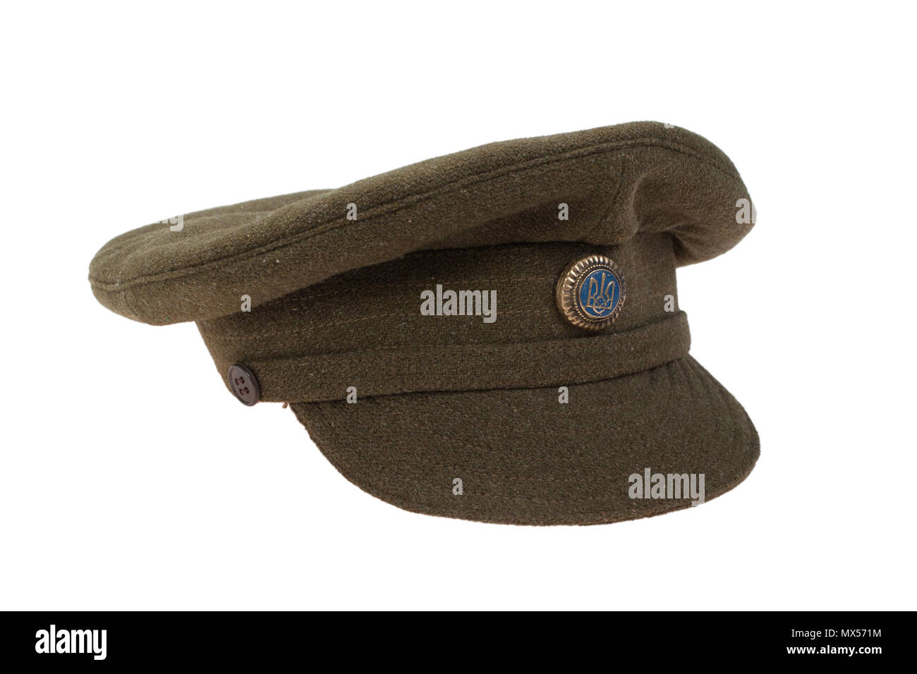 Ukrainian cap World War I period isolated on a white background Stock ...
