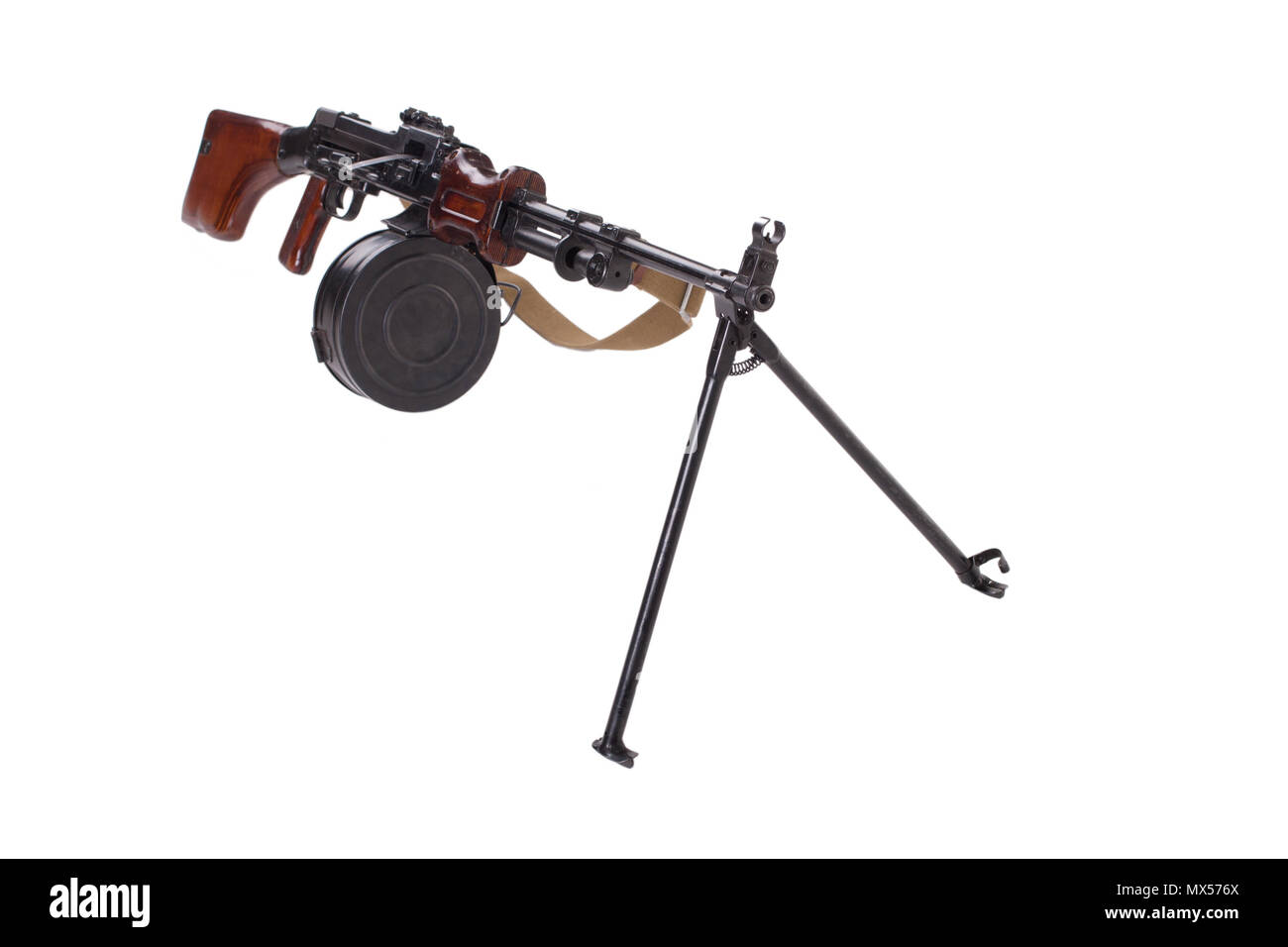 soviet army machinegun RPD isolated Stock Photo - Alamy