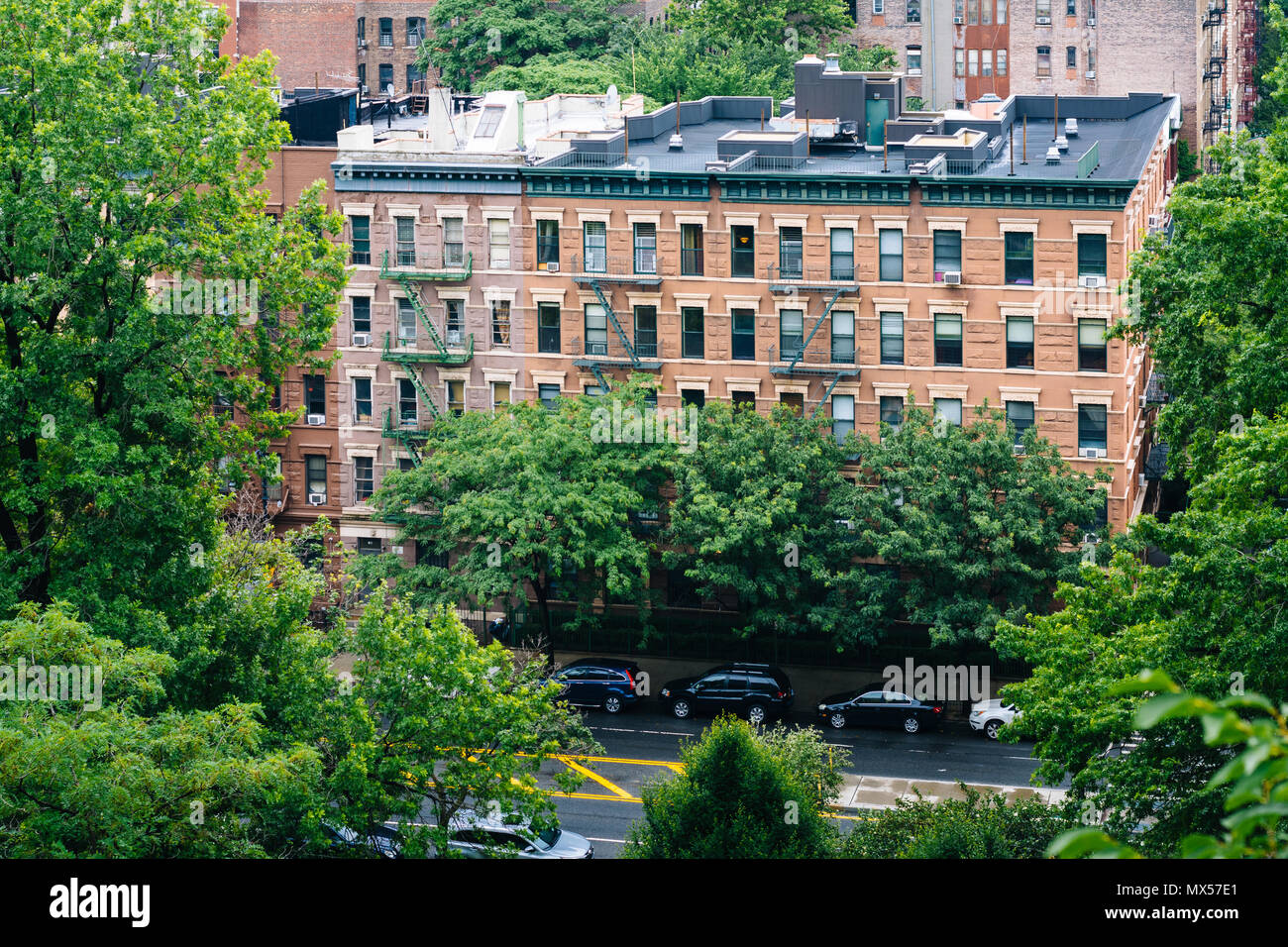 Harlem old buildings new york hi-res stock photography and images - Alamy