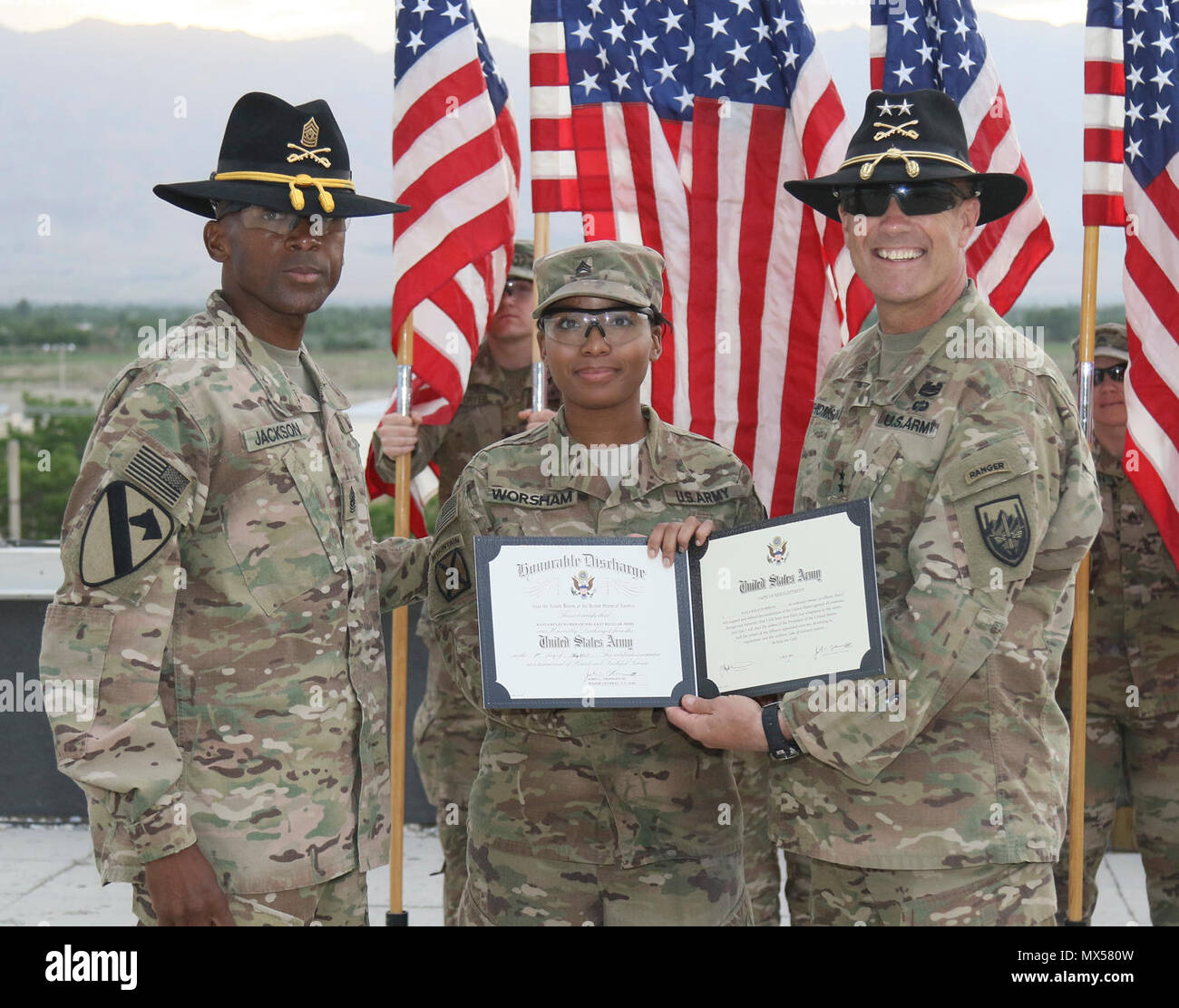 The 1st Cavalry Division Sustainment Brigade hosted a mass reenlistment ...