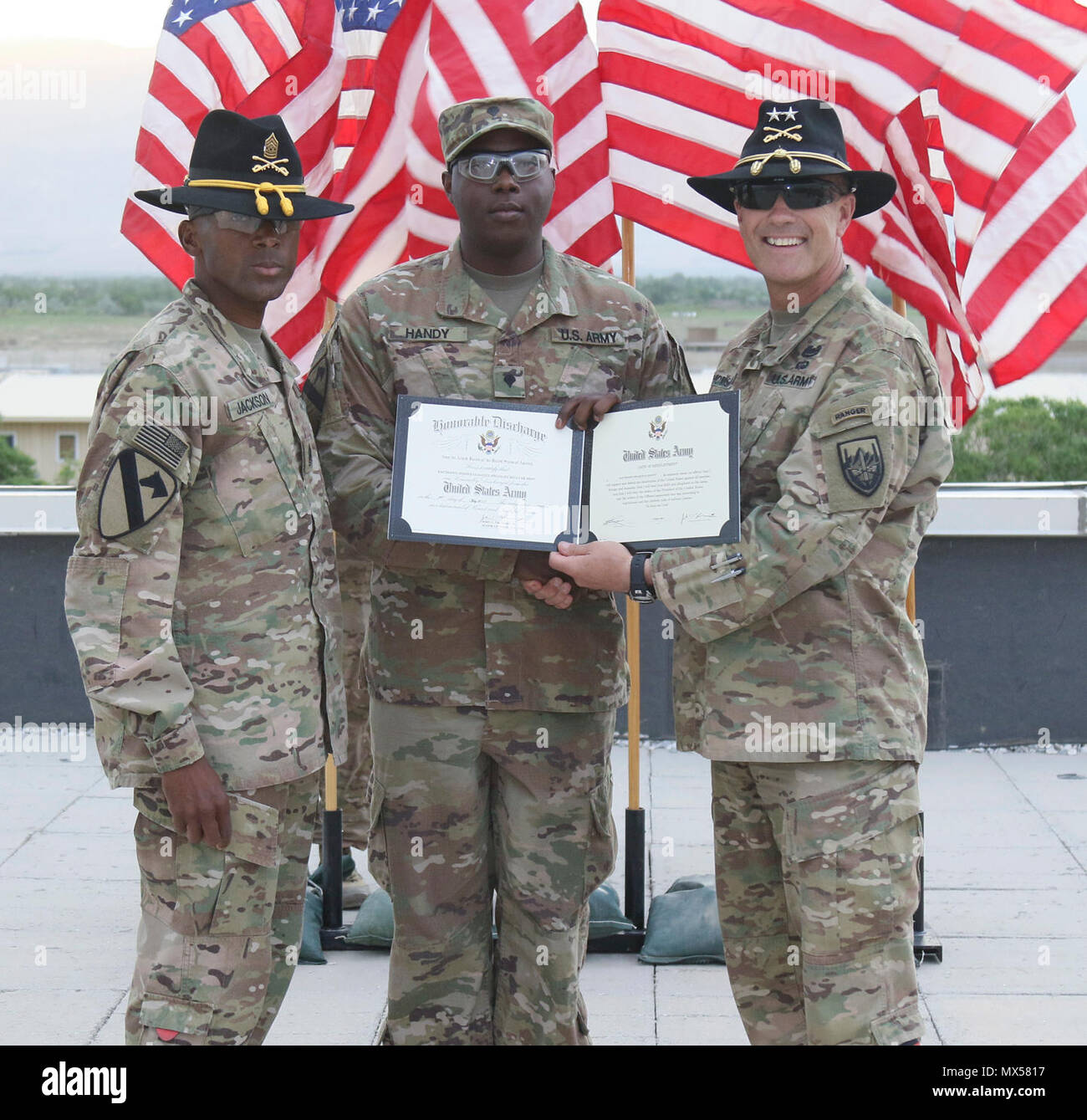 The 1st Cavalry Division Sustainment Brigade hosted a mass reenlistment ...