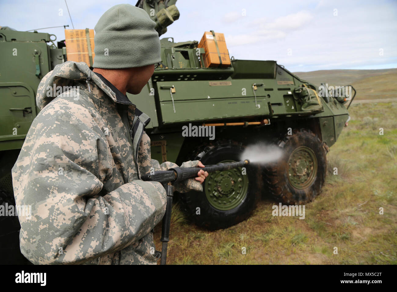 U.S. Army Spc. Matthew Stonebreaker, 10th Chemical Company, 22nd ...