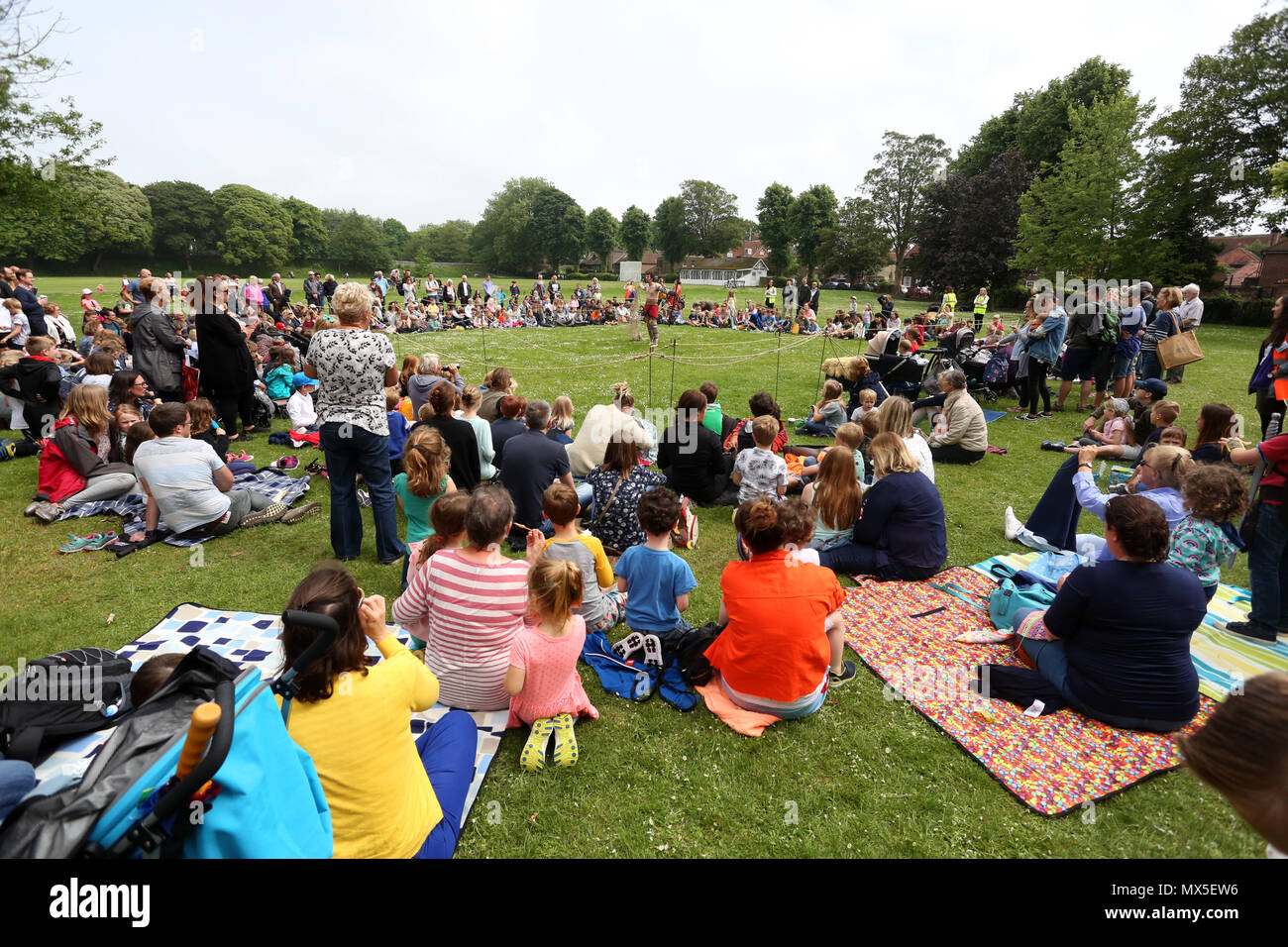 Chichester's Roman Week celebrations pictured taking place with a Roman ...