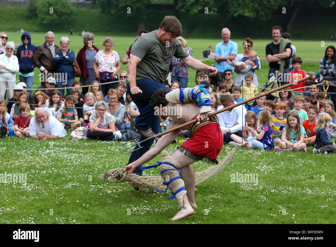 Chichester's Roman Week celebrations pictured taking place with a Roman ...