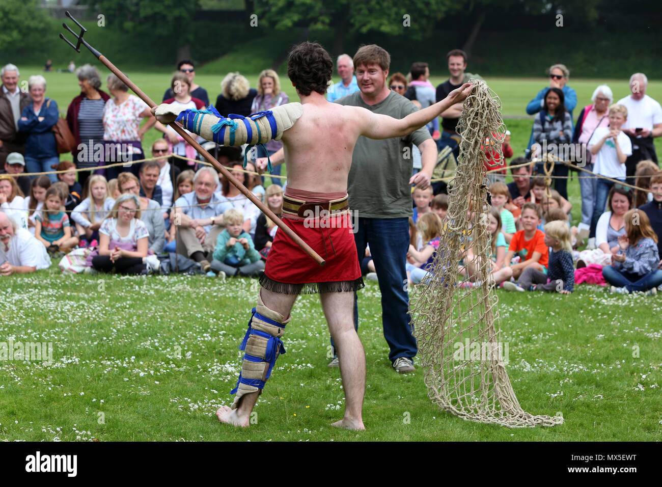 Chichester's Roman Week celebrations pictured taking place with a Roman ...