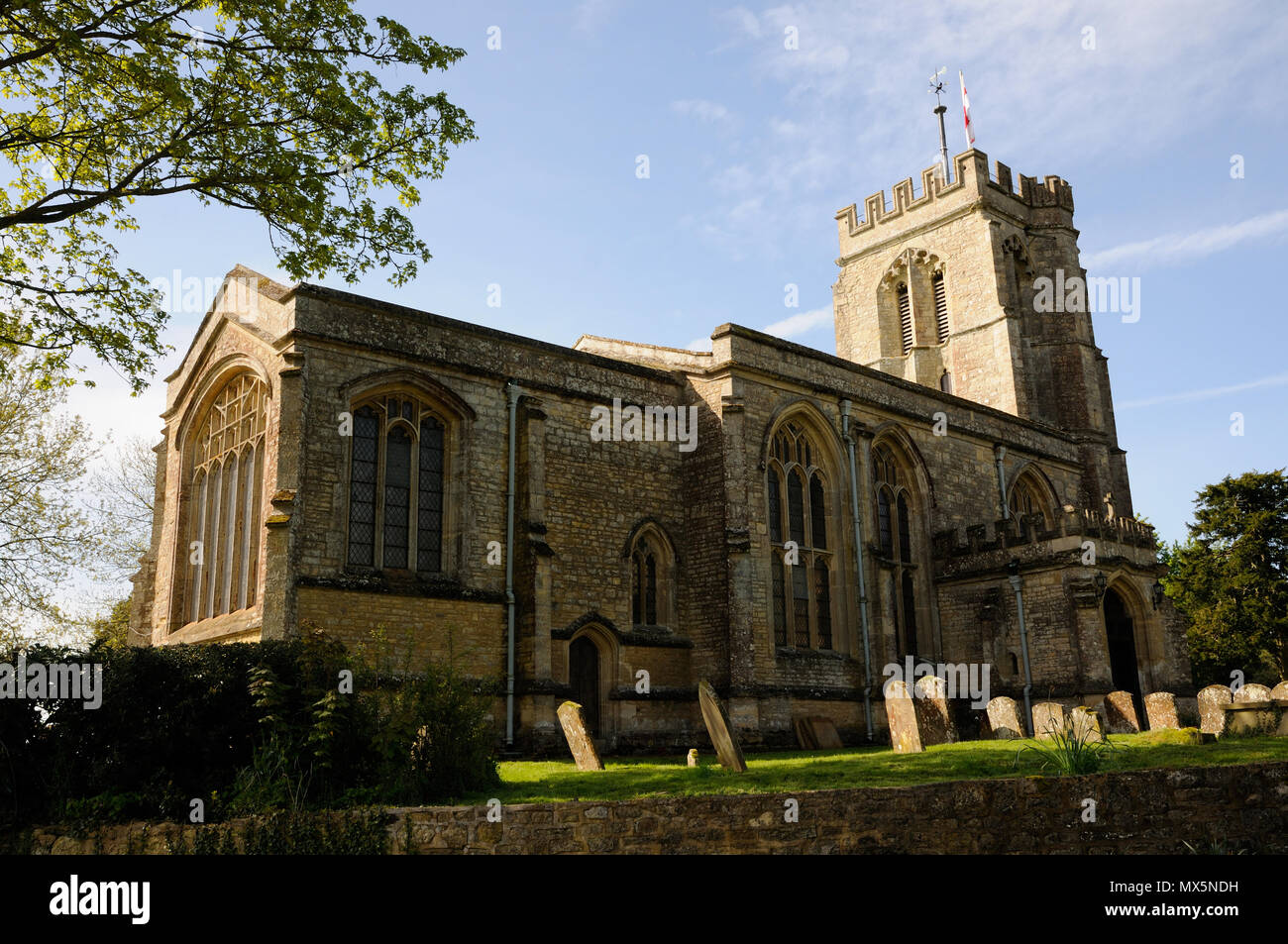 St Edmunds Church, Maids Moreton, Buckinghamshire, is one of the few ...