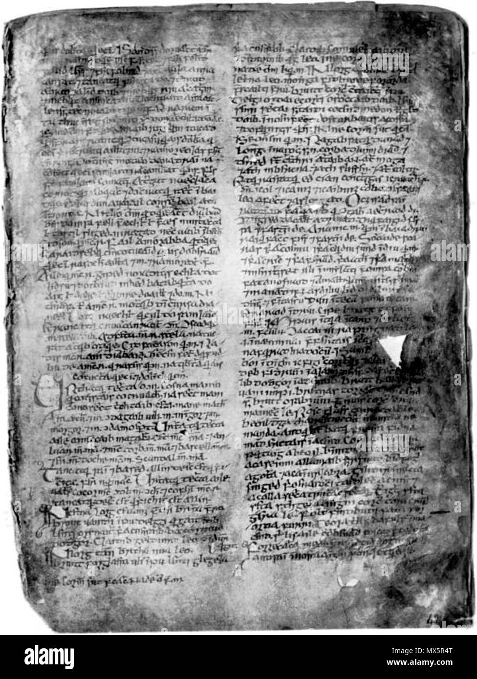 12th century manuscript Black and White Stock Photos & Images - Alamy