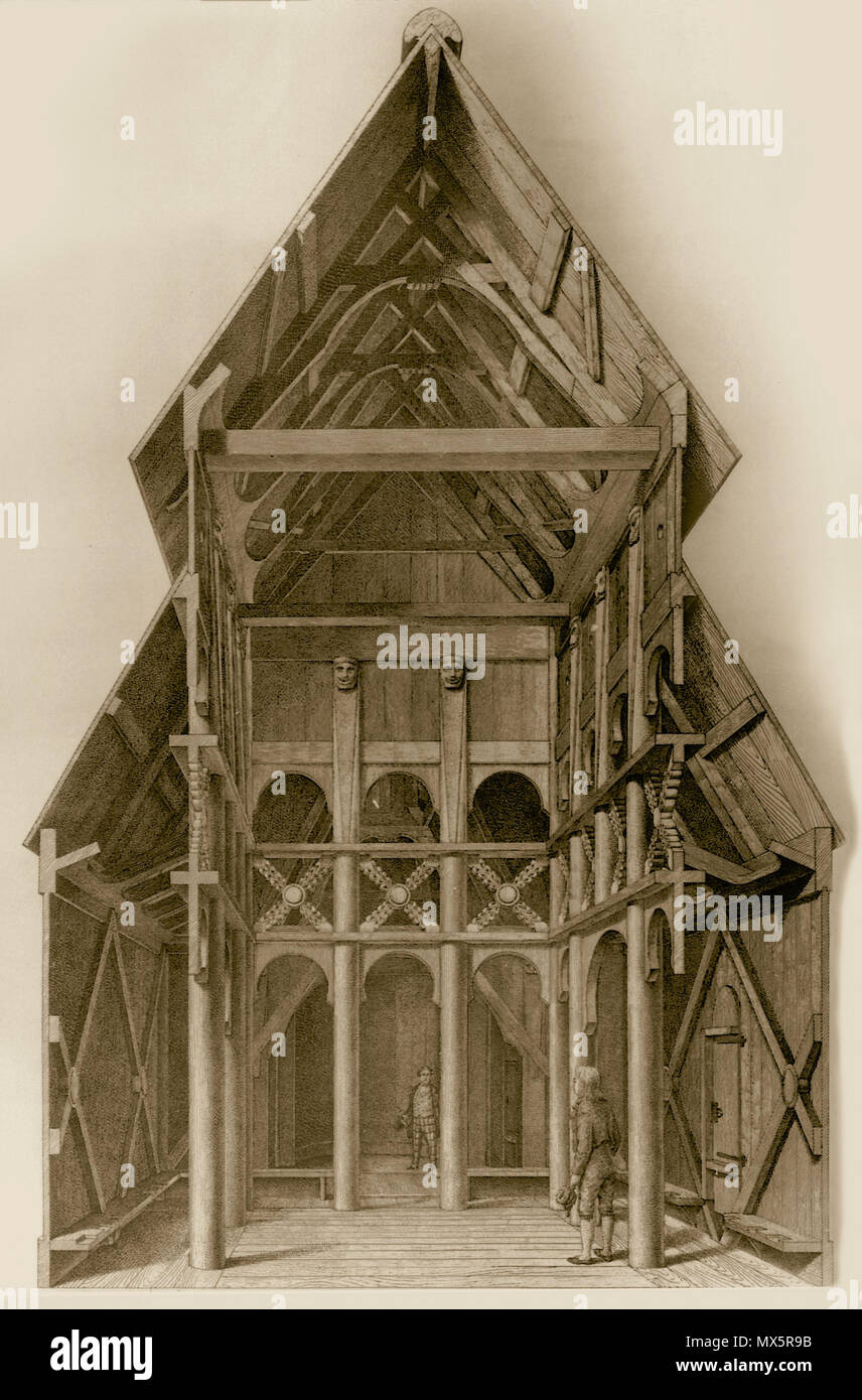 93 Borgund, GABull Stock Photo - Alamy