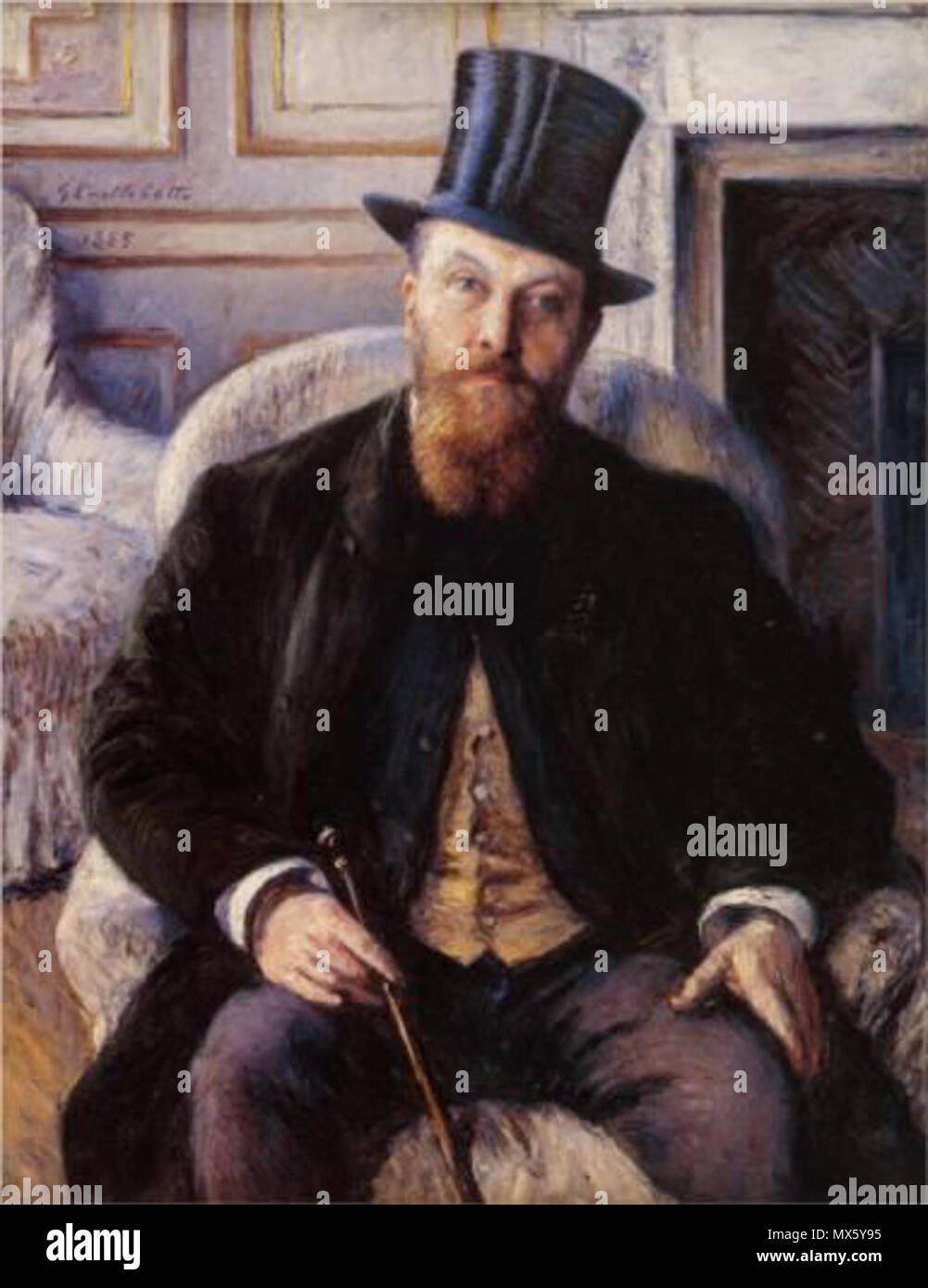 . Français : Gustave Caillebotte, Portrait de Jules Dubois (1885), 117 ...