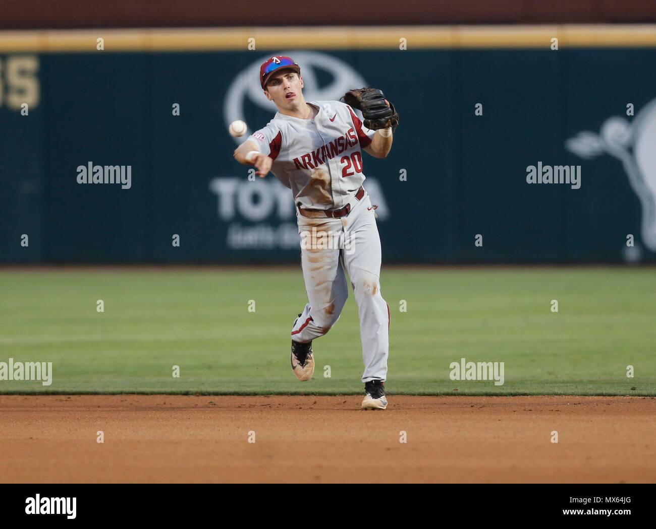 Arkansas razorback baseball hi-res stock photography and images - Alamy