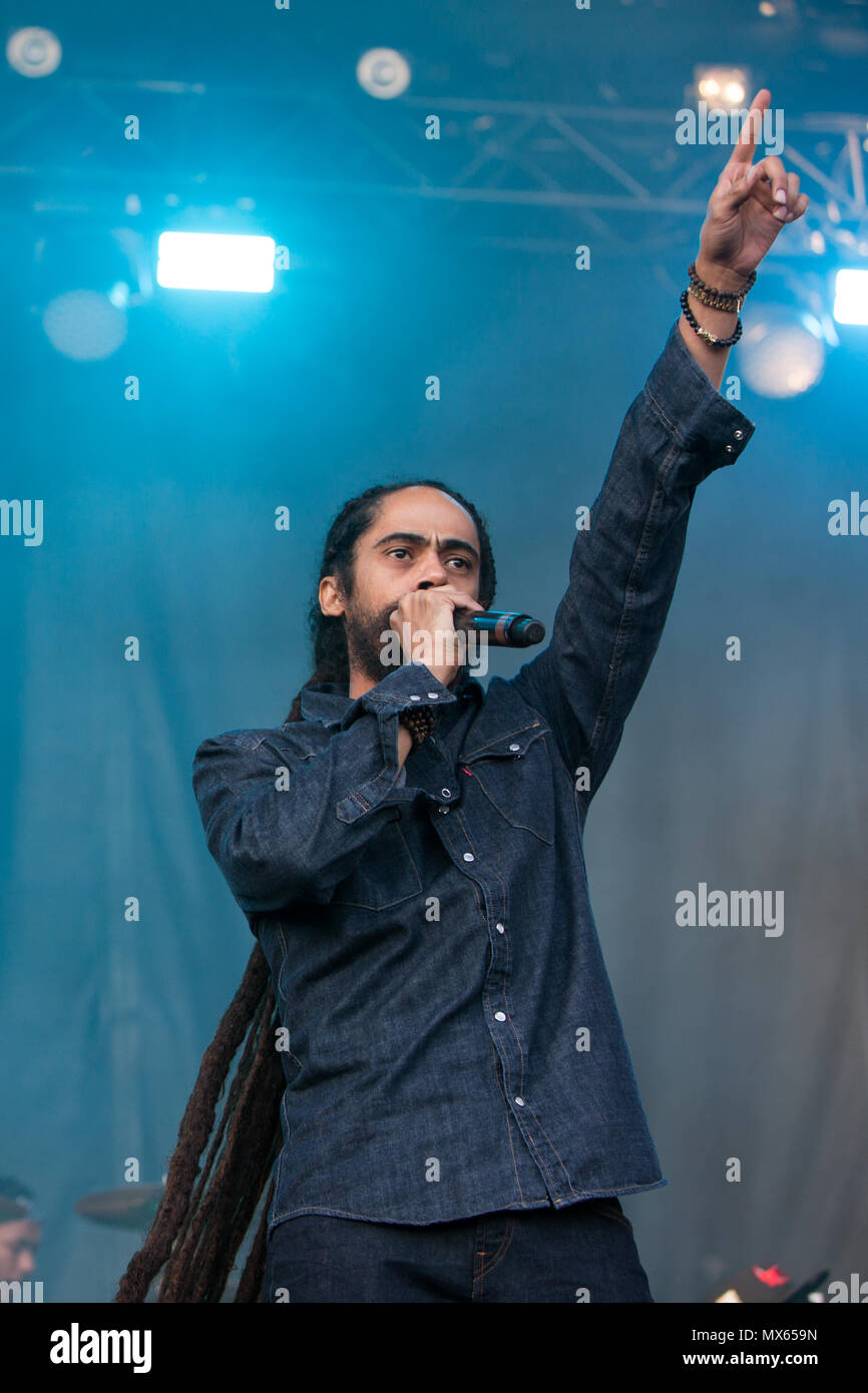 Toronto, Canada, 02nd June, 2018, Damian Marley, youngest son of reggae ...