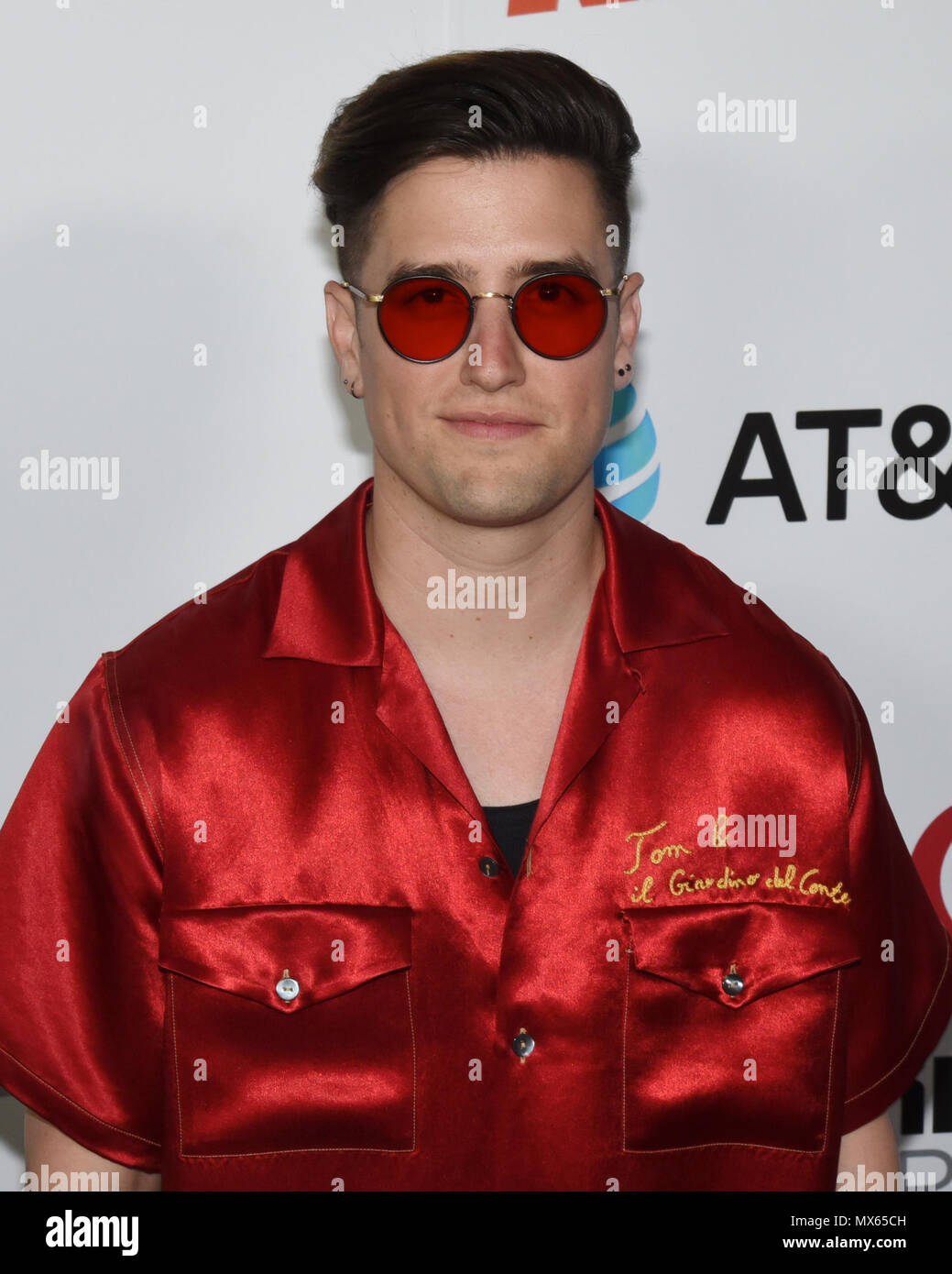 Los Angeles, USA. 02nd June, 2018. Logan Henderson arrives for ...