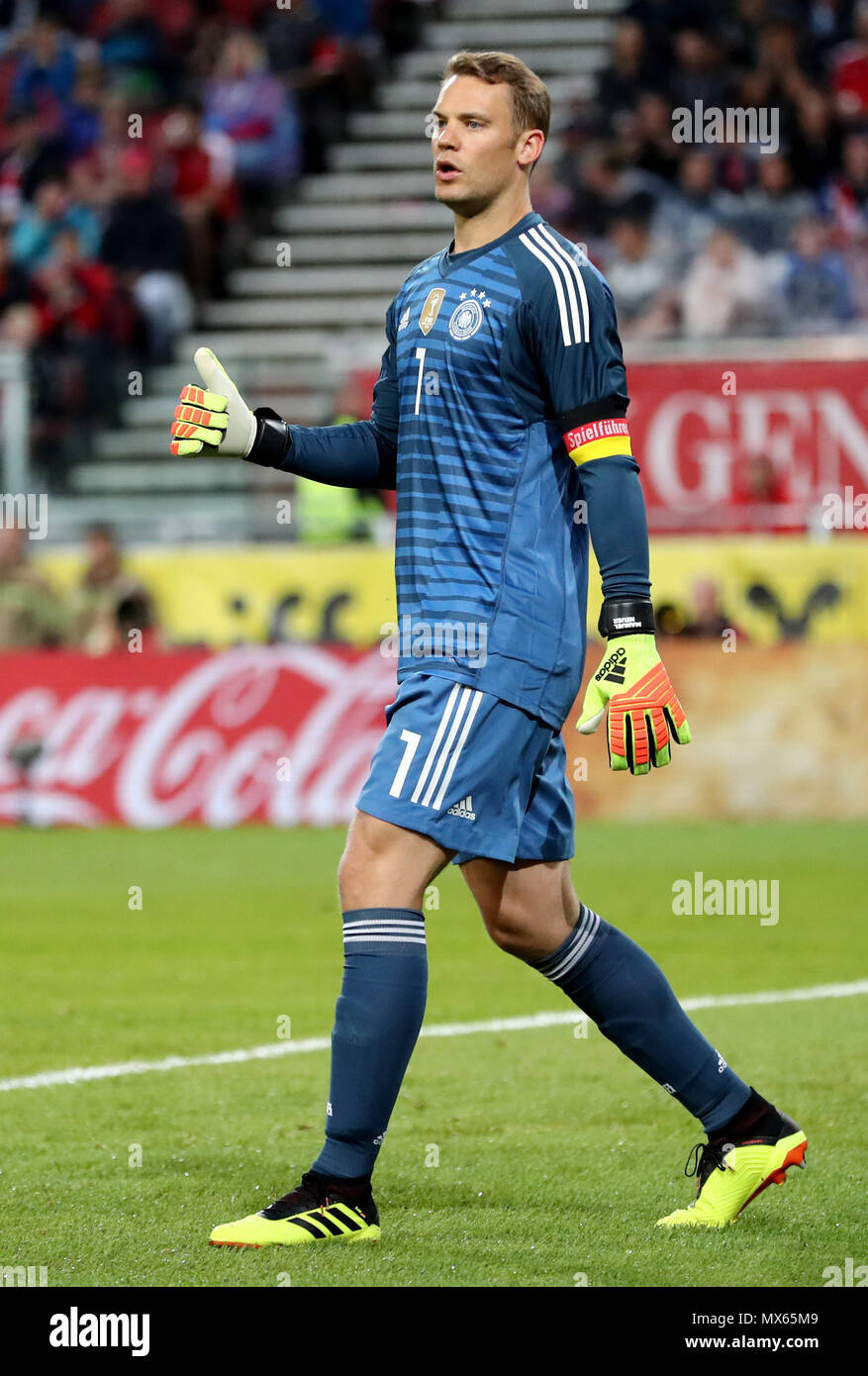 02 June 2018, Austria, Klagenfurt: Soccer international friendly ...