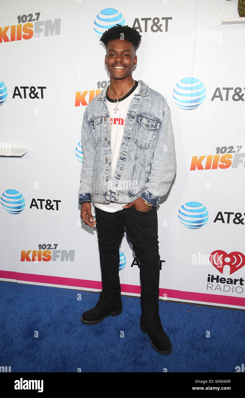 Los Angeles, Ca, USA. 2nd June, 2018. Aubrey Joseph, at iHeartRadio ...