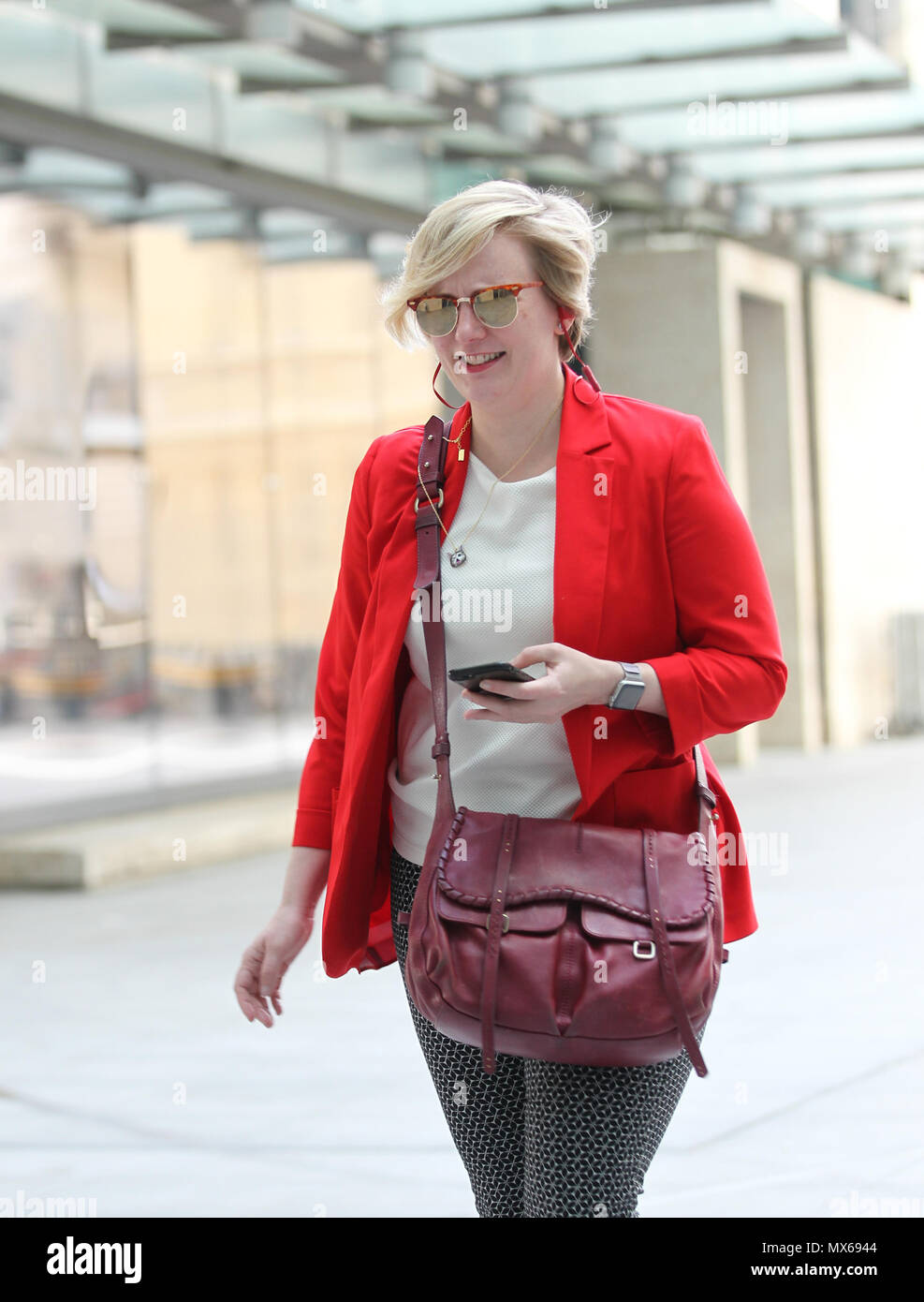 London, UK, 3rd June, 2018. Stella Creasy, MP for Walthamstow seen at ...