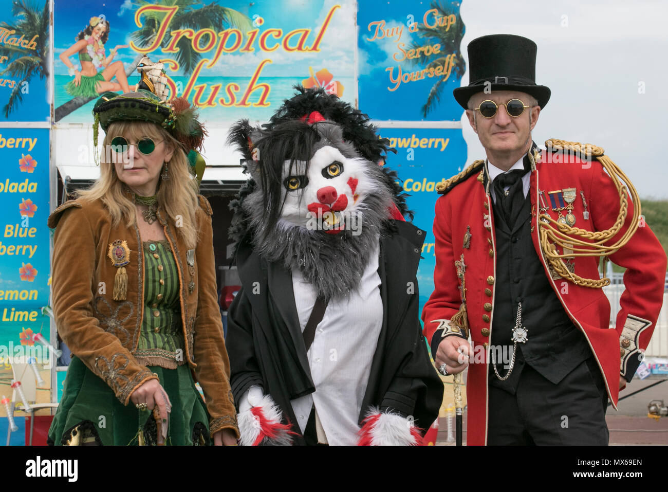 Morecambe, Lancashire UK 3rd Jun, 2018. A Splendid Day Out, a full ...