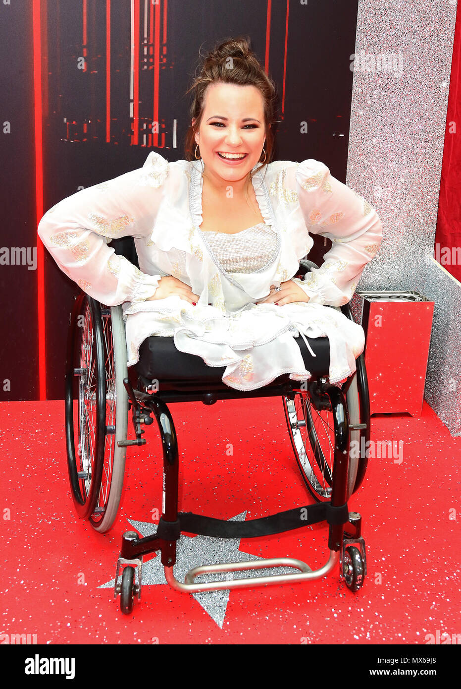 London, UK. 2nd Jun, 2018. Amy Conachan, British Soap Awards 2018 ...