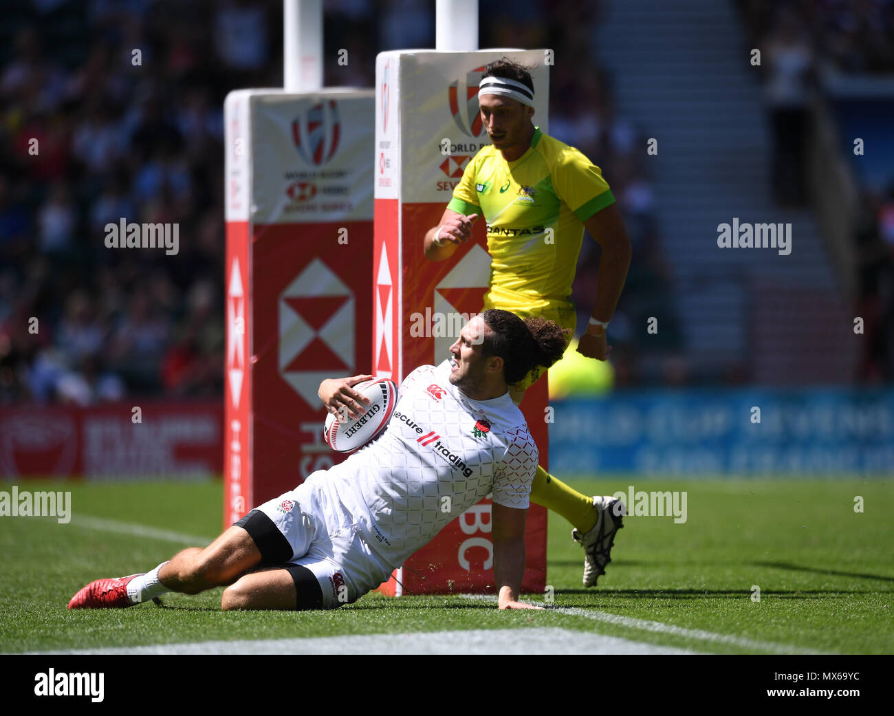 Hsbc london sevens series mike ellery hi-res stock photography and ...