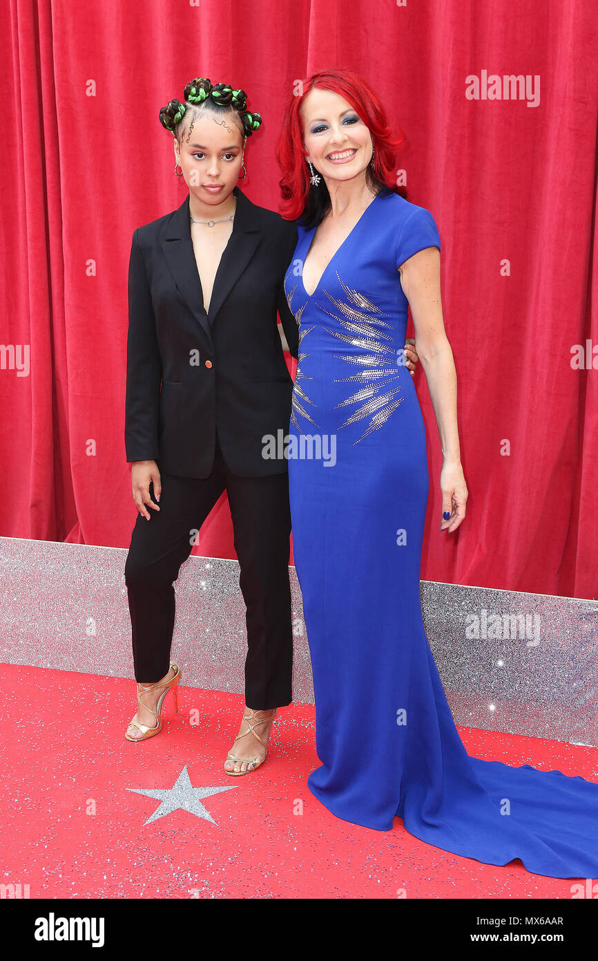 London, UK. 2nd Jun, 2018. Talia Grant, Carrie Grant, British Soap ...