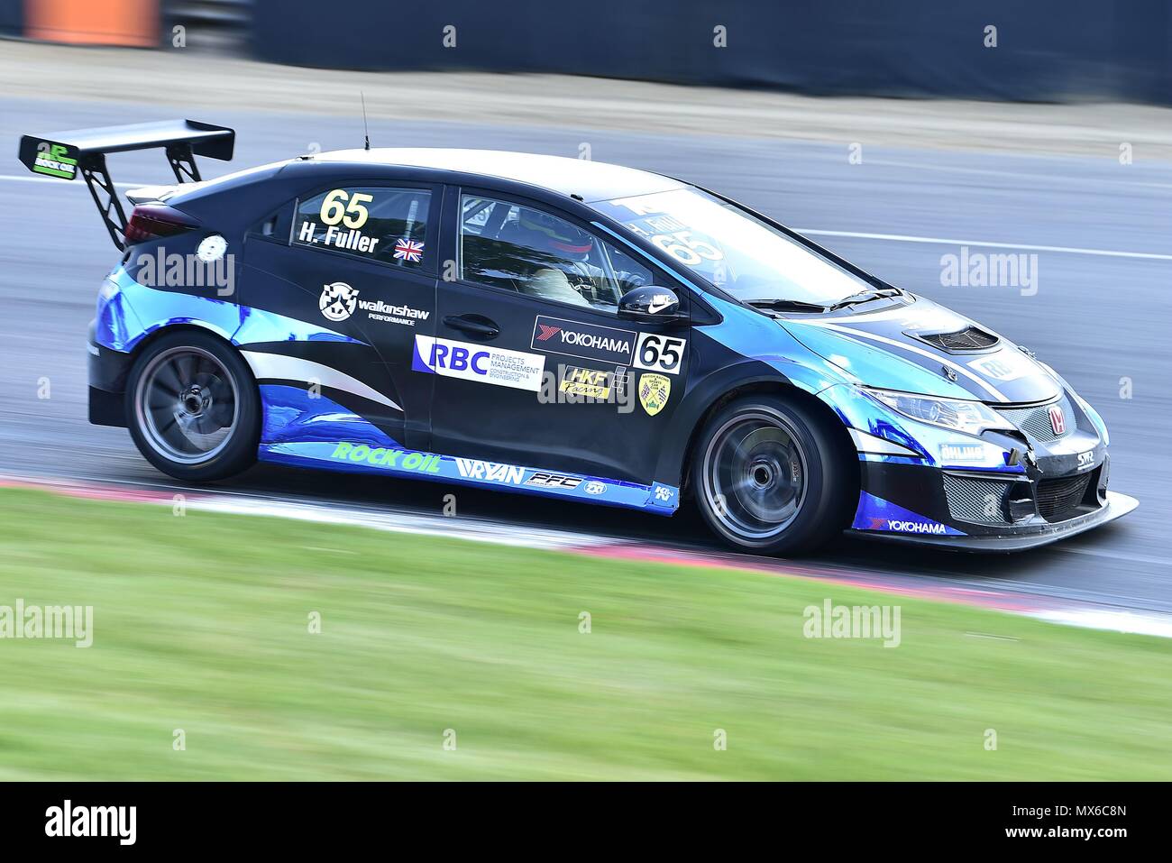 Howard Fuller took third place in Round 6 of TCR UK 2018 at Brands ...
