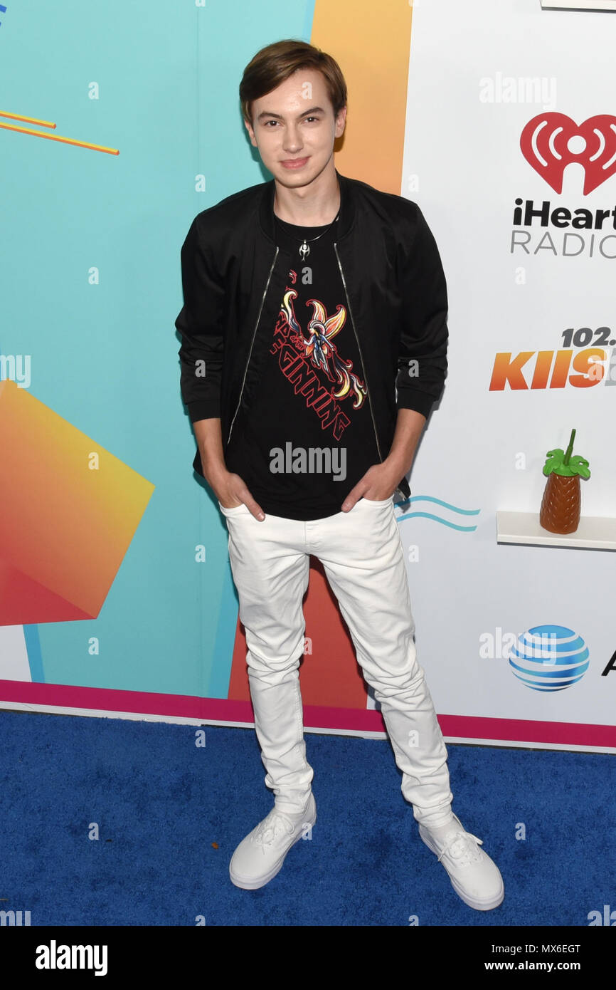 Los Angeles, USA. 02nd June, 2018. Hayden Byerly arrives for ...