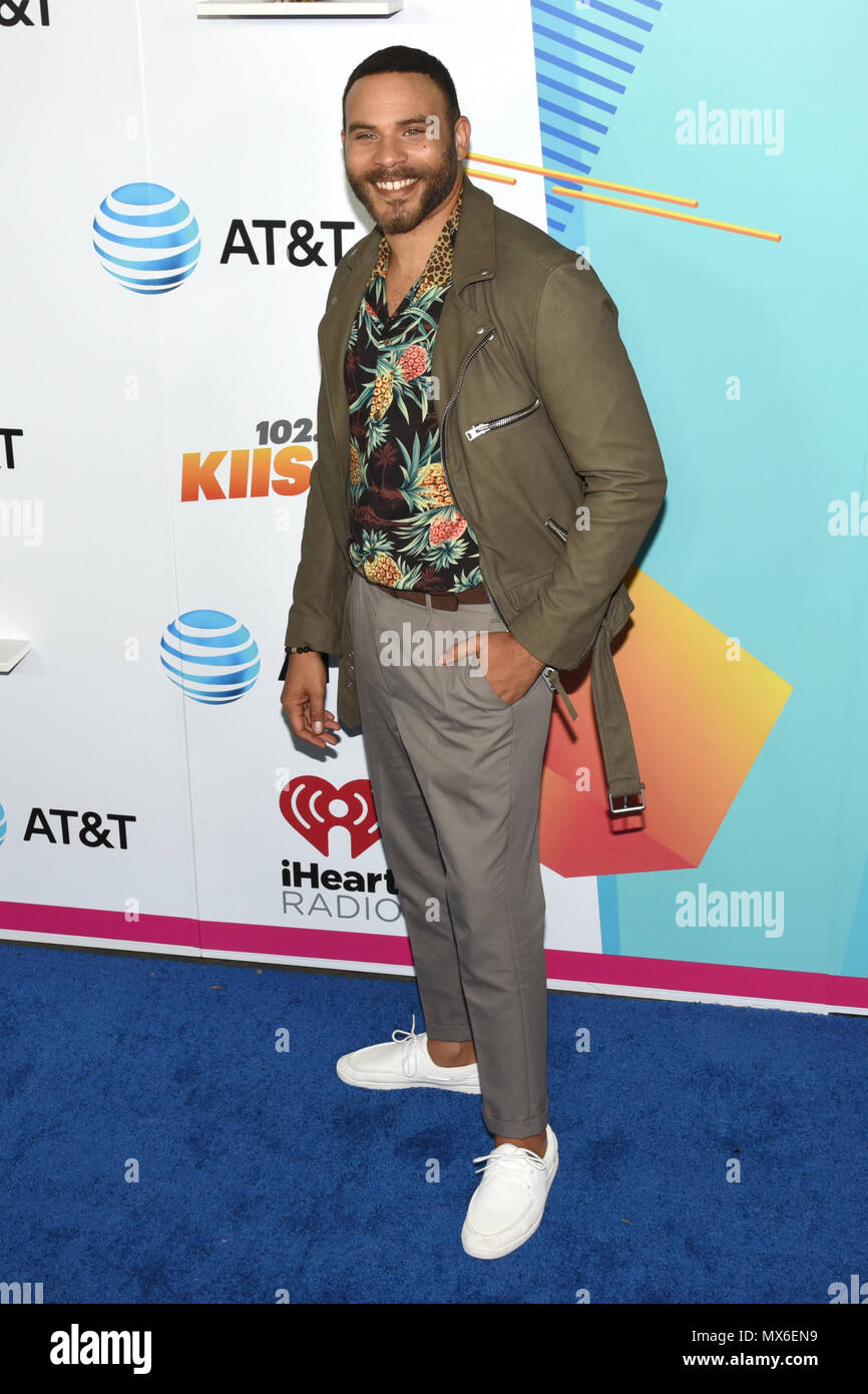 Los Angeles, USA. 02nd June, 2018. Ian Verdun arrives for iHeartRadio's ...