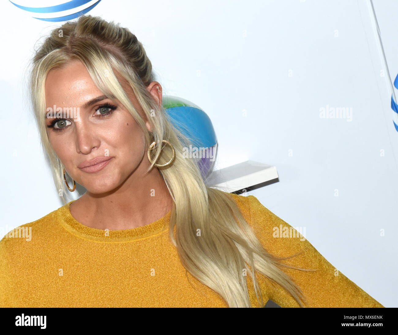Los Angeles, USA. 02nd June, 2018. Ashley Simpson arrives for ...