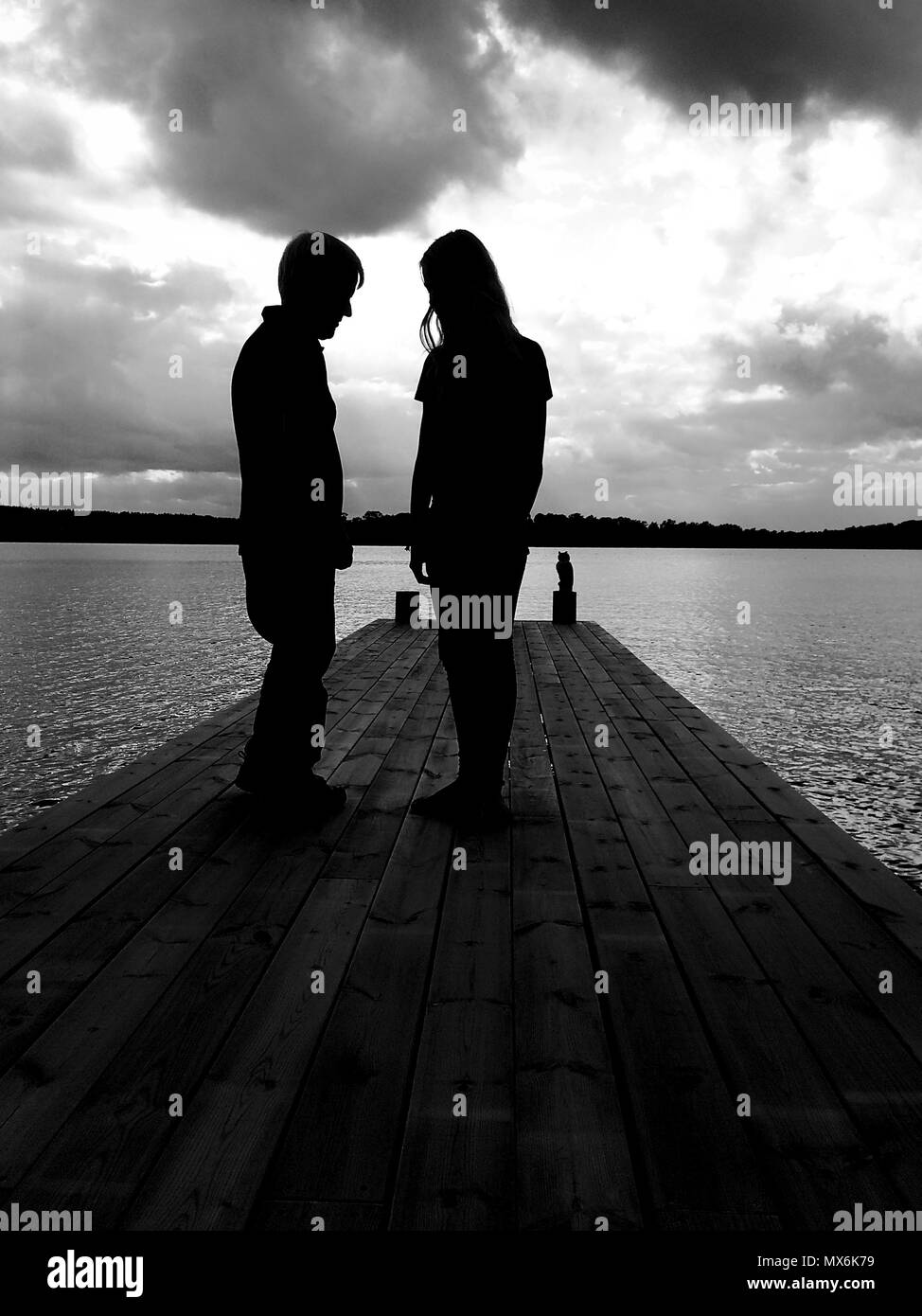 Black And White Photography People Talking