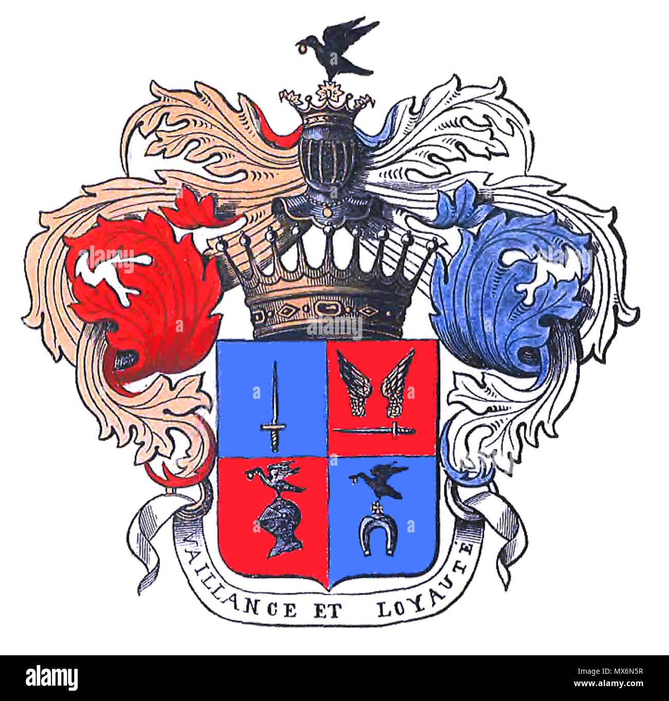 Family insignia artwork Cut Out Stock Images & Pictures - Alamy