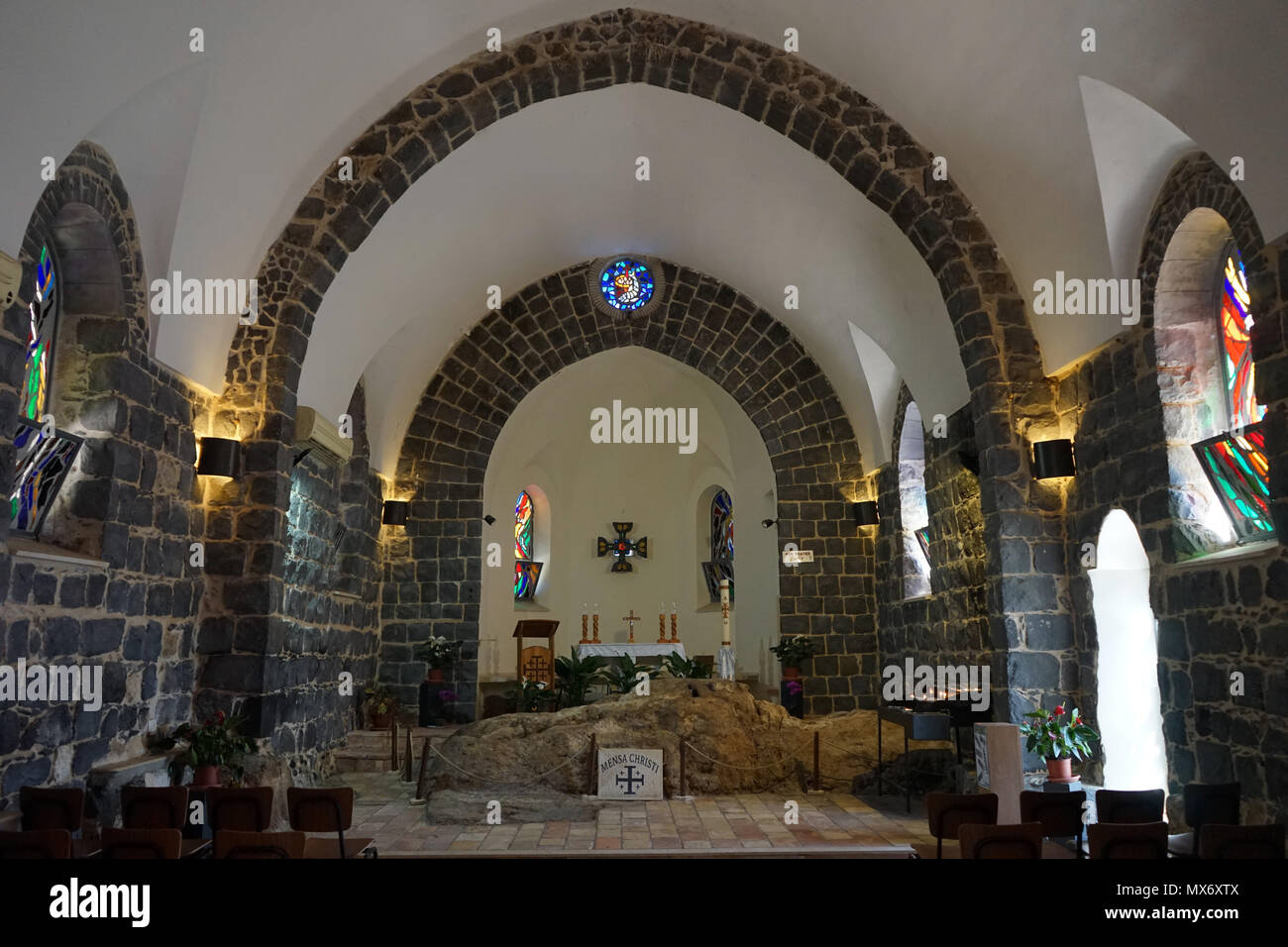 Church of the primacy of saint peter hi-res stock photography and ...