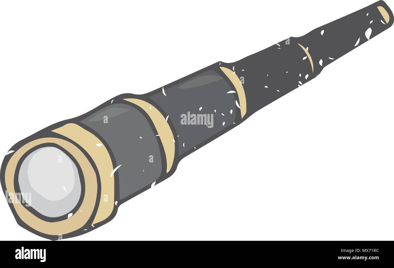 Spyglass illustration spyglass illustration yellow color texture ...