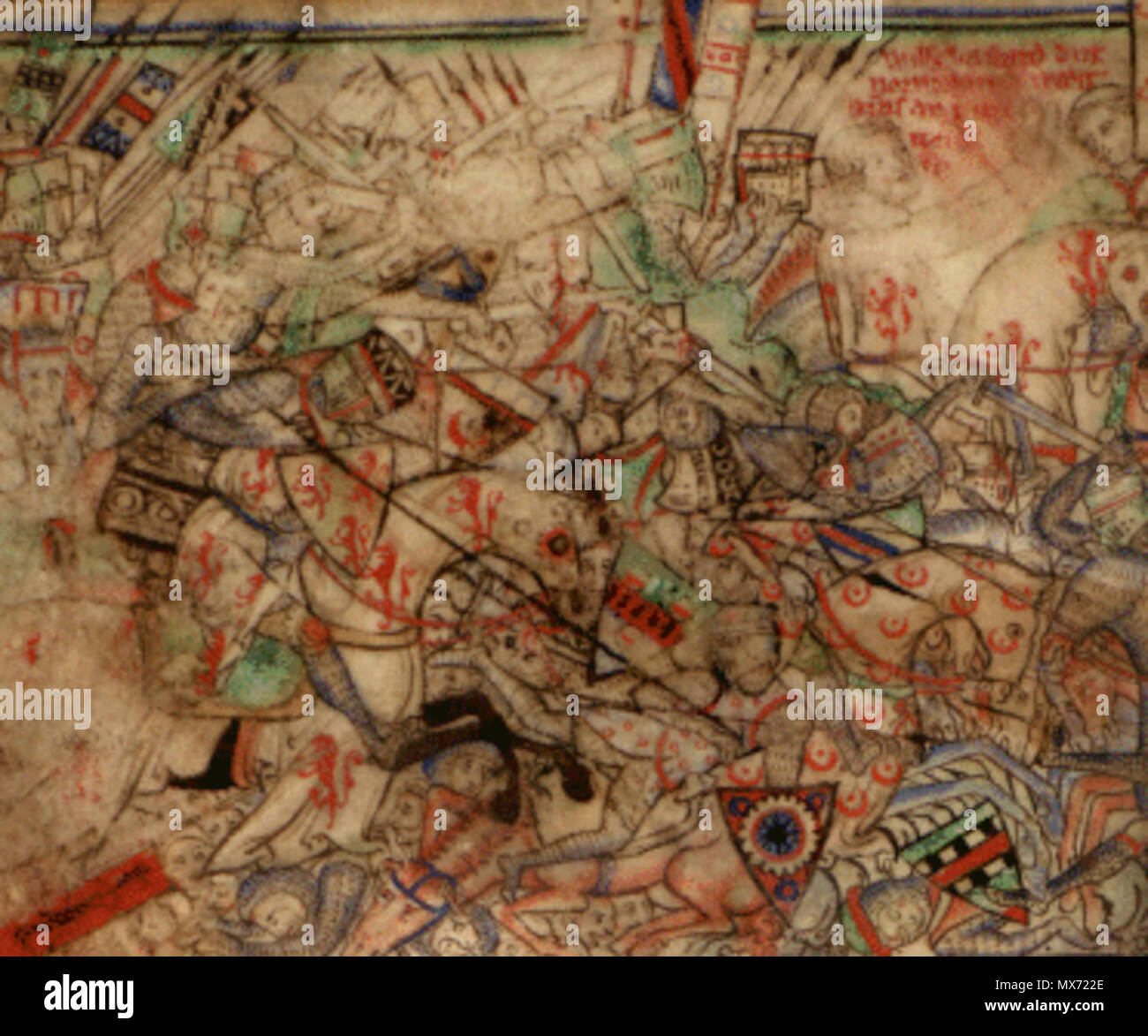 . English: Battle of hastings Čeština: Bitva u Hastingsu . 13th century ...