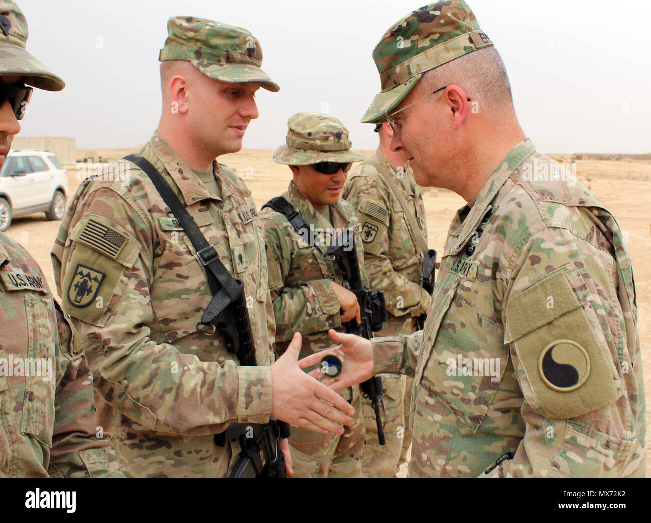 Task Force Spartan Deputy Commander, Brigadier General John M. Epperly ...