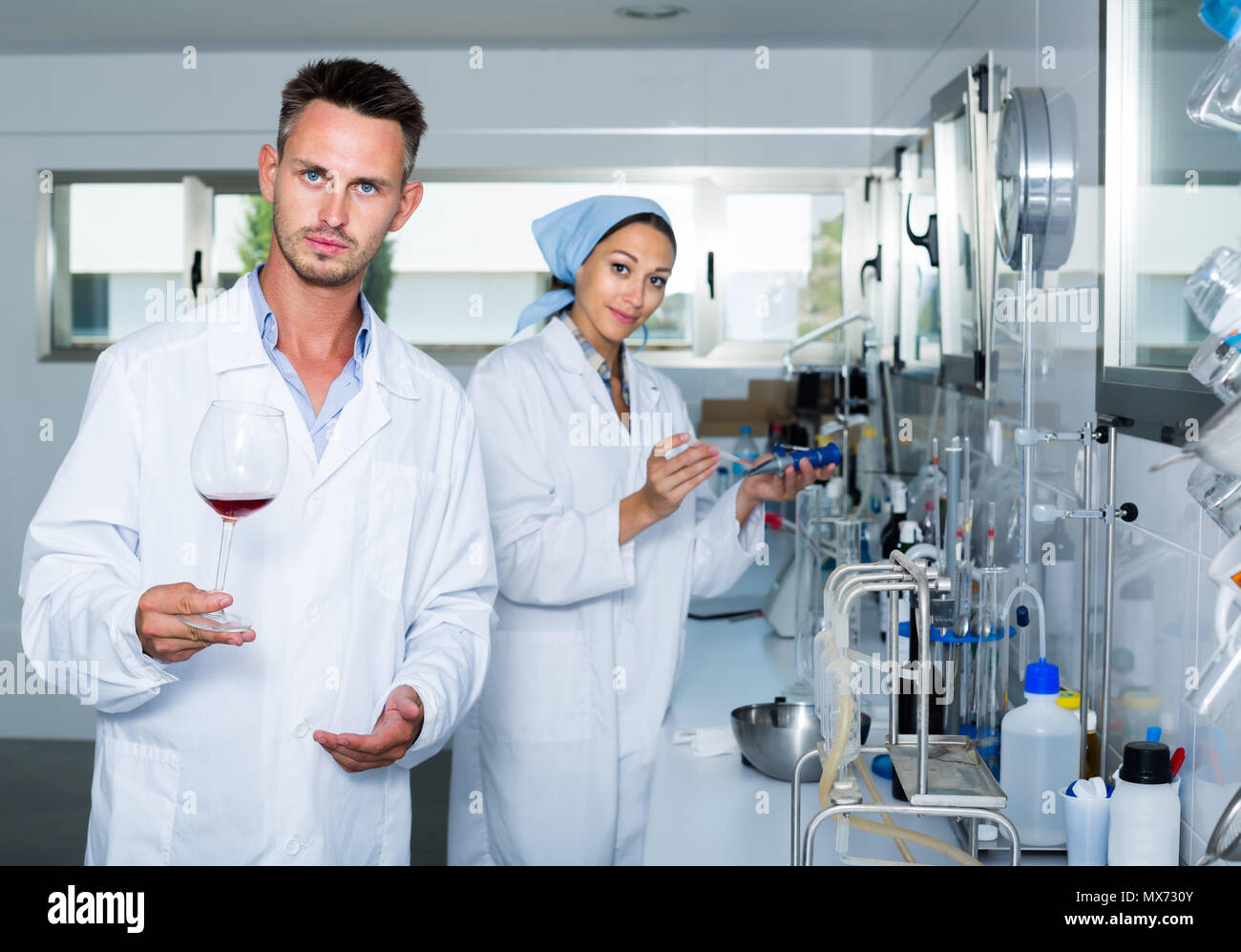 Man testing alcohol level in hi-res stock photography and images - Alamy