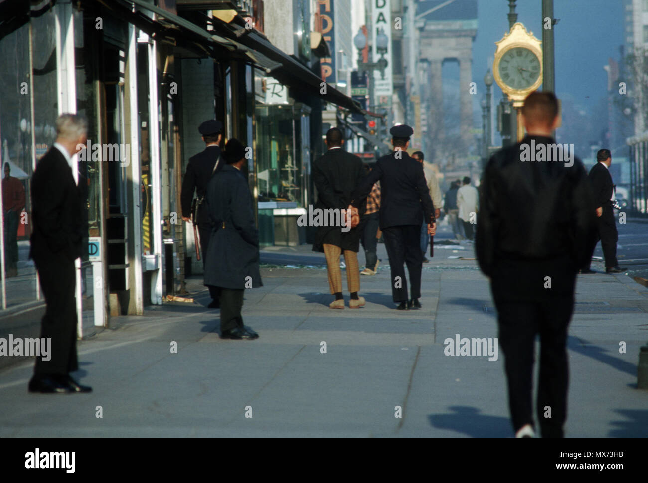 Riots king assassination hi-res stock photography and images - Alamy