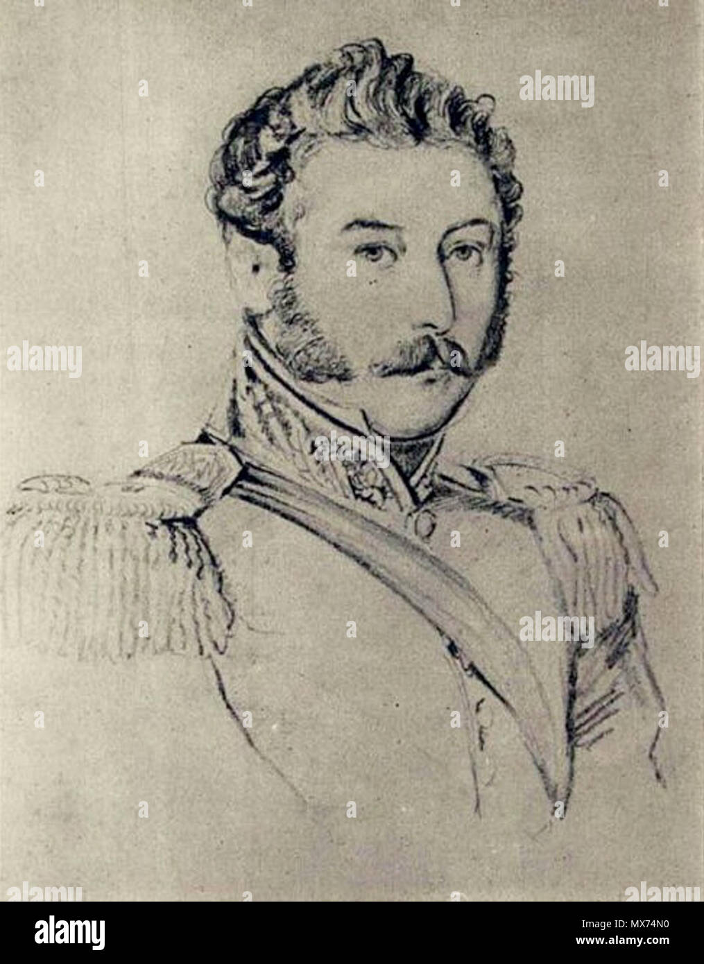 . Español: Retrato de Manuel Bulnes Prieto (1799-1866) . Unknown date ...