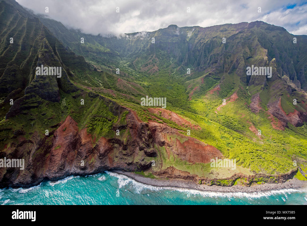 Jurassic park ranch kauai hawaii hi-res stock photography and images ...