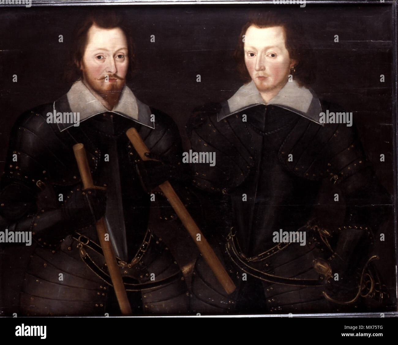 . English: Sir Thomas Monson, 1st Baronet (1565-1641) and his son Sir ...