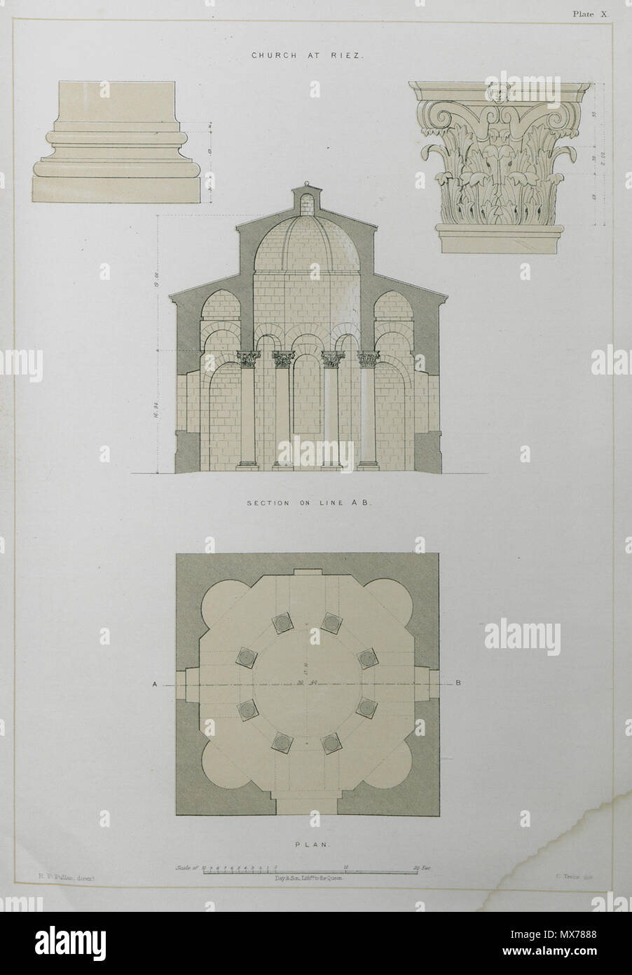 . English: Félix Marie Charles Texier. Byzantine Arcitecture ...