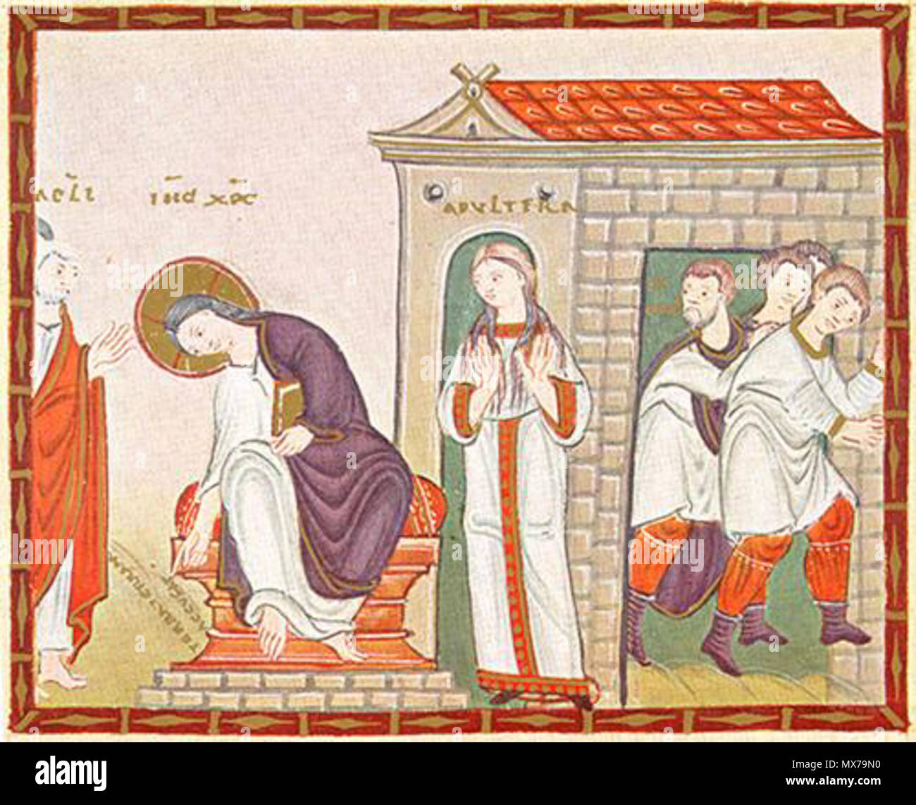 Christus ehebrecherin hi-res stock photography and images - Alamy