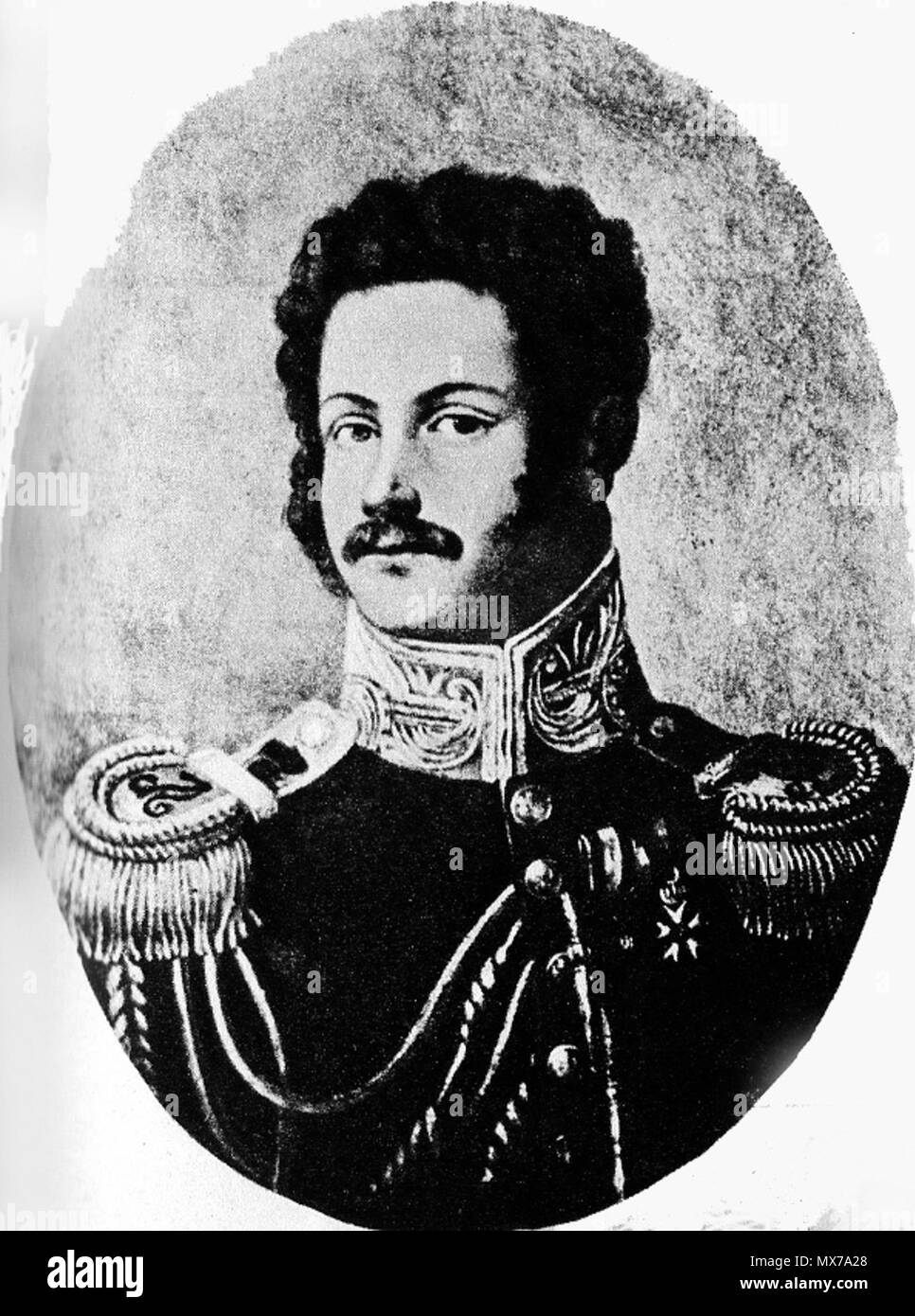 . colonel Joseph Bonawentura count Zaluski . circa 1825. Stanislas ...