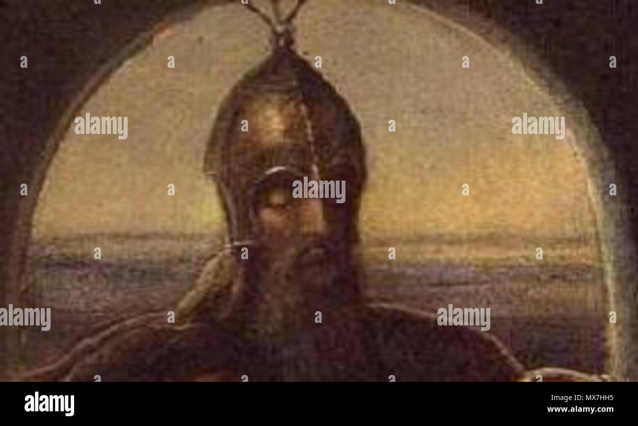 . English: Death of Earl Siward (detail) . 1861. James Smetham 1821 ...