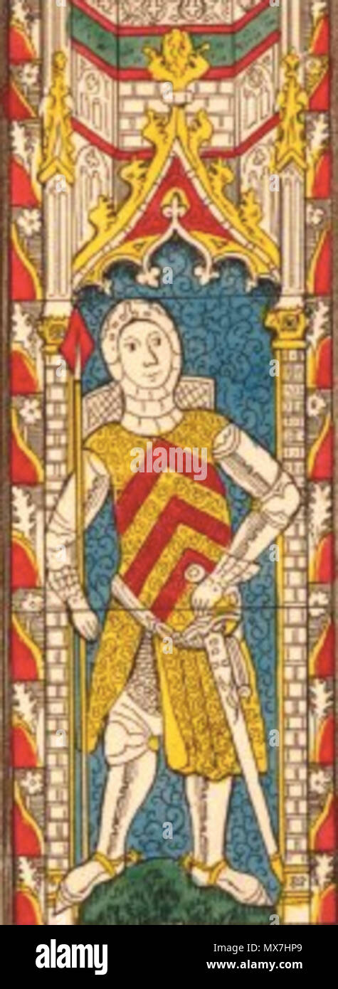 . Čeština: de Clare earl . 1802. 'One of the Windows in the Choir of ...