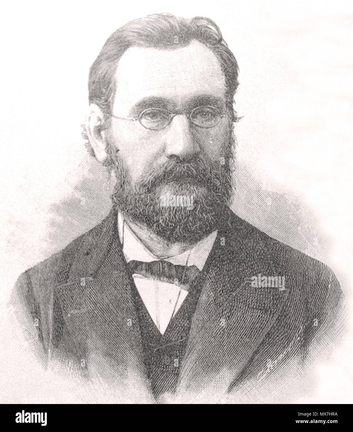 . English: Portrait of Elias Mechnikov Русский: Портрет Ильи Ильича ...