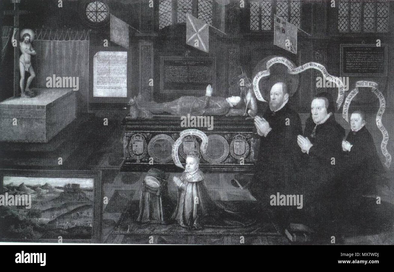 . Familia Lenox, Matthew Stuart con la moglie Margaret Douglas, il ...