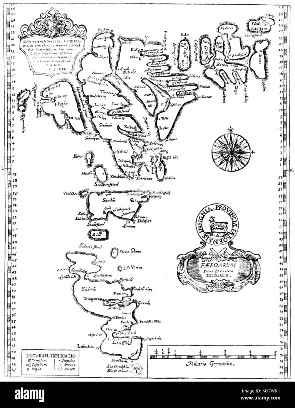 Faroe map hi-res stock photography and images - Alamy