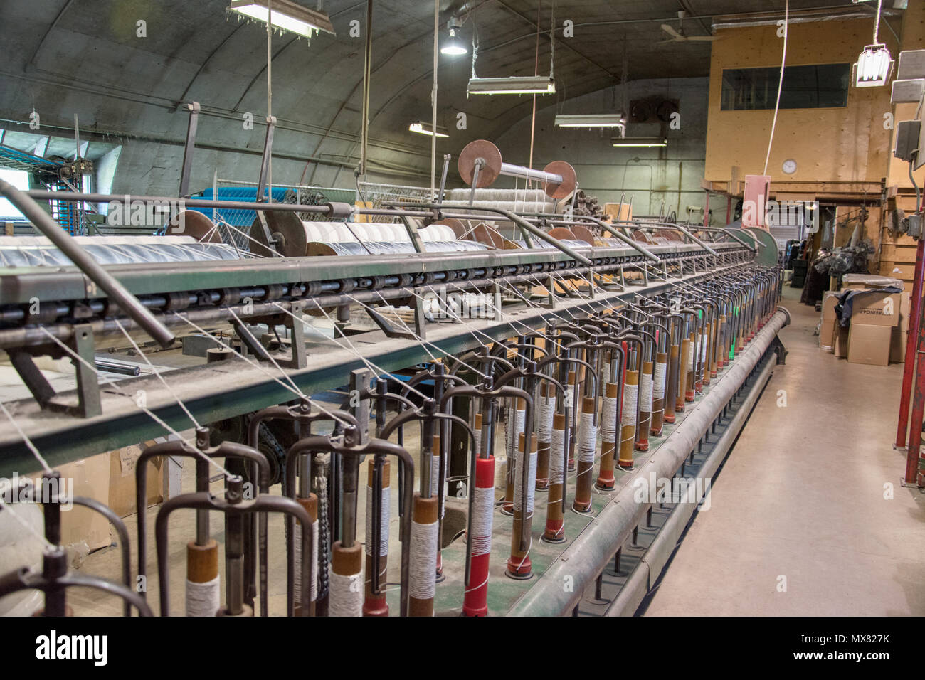 Worsted spinning mill hi-res stock photography and images - Alamy