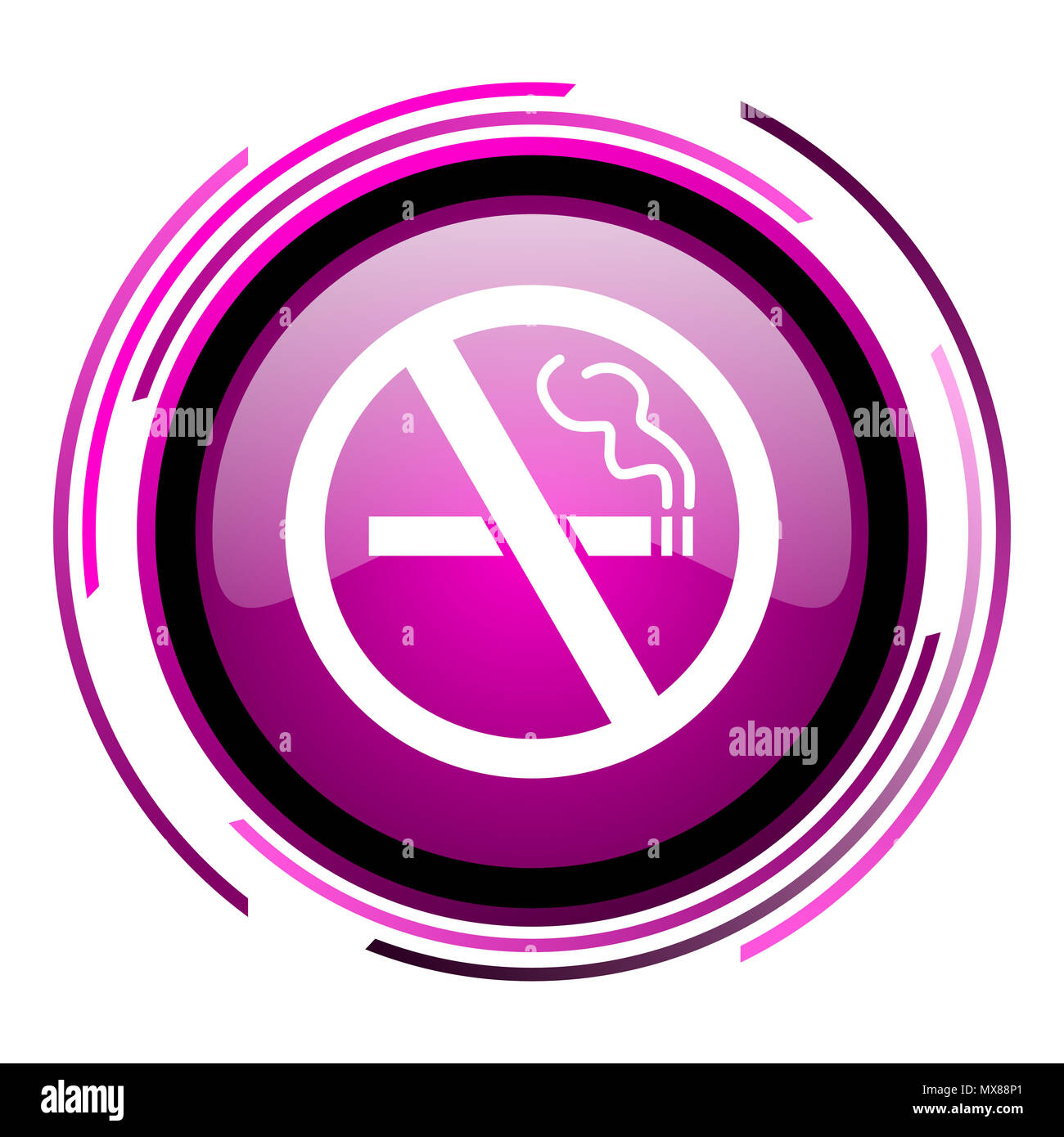 No smoking pink Cut Out Stock Images & Pictures - Alamy