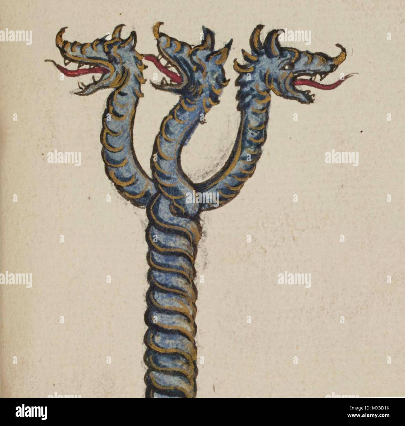 . English: Fantastical representation of Serpent Column, detail : the ...