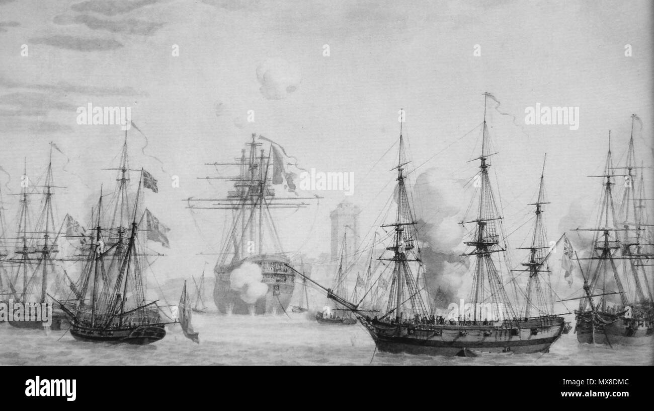 . English: Regulus stranded in the mud in front of Fouras under attack ...